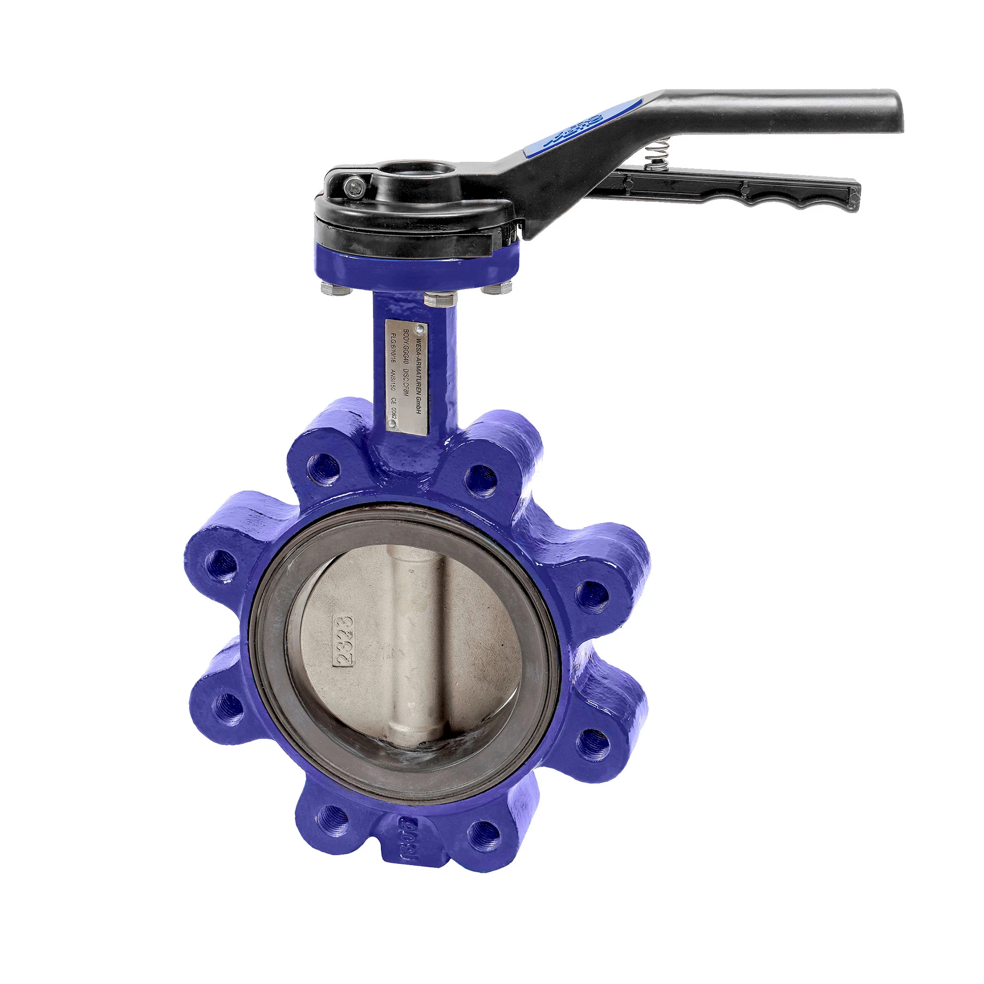 Butterfly valve LUG iron cast DN20-300 PN16 - THE EXPERTS FOR BALL ...