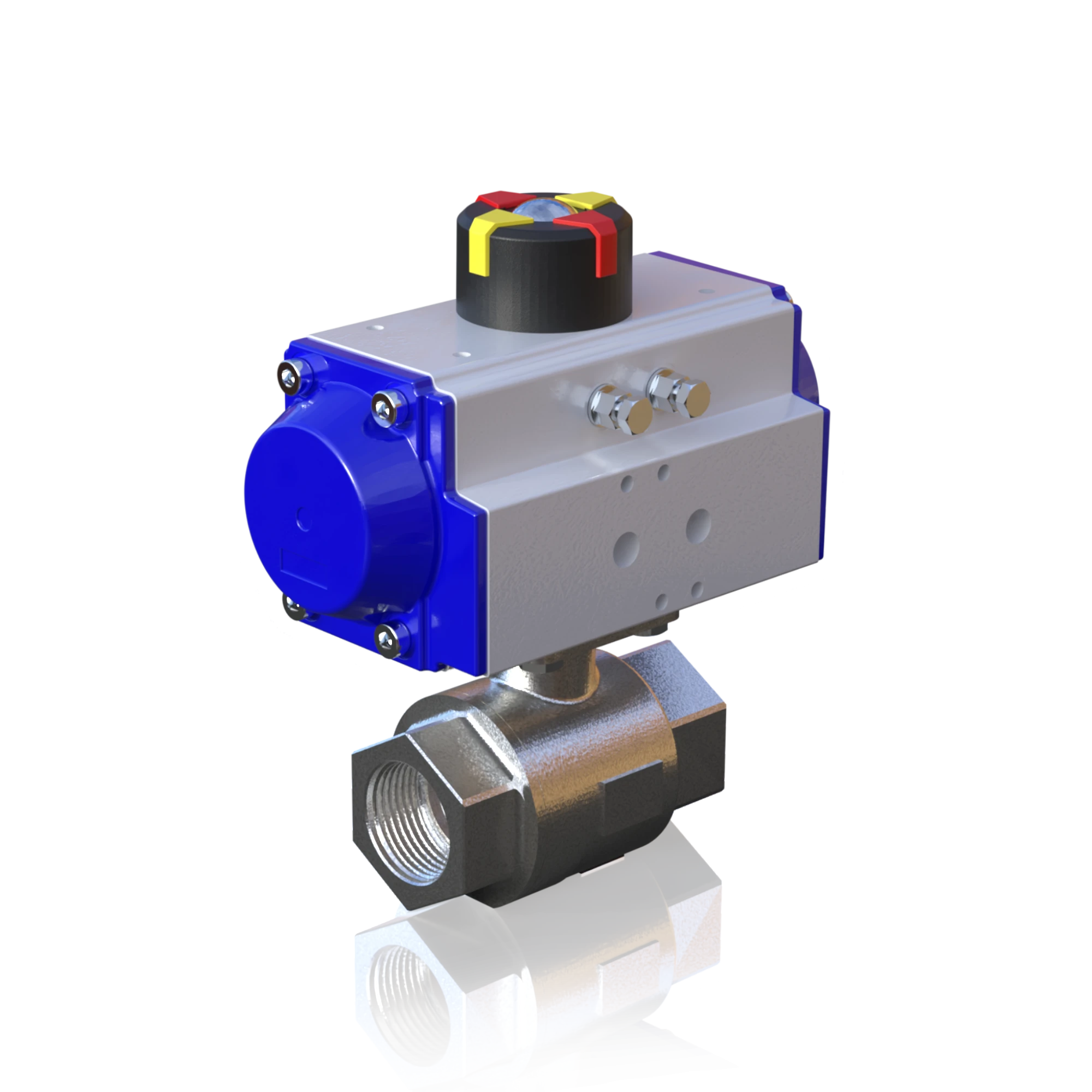 High-pressure ball valve stainless steel 1/4"-3" FE/FE PN64-140 ...
